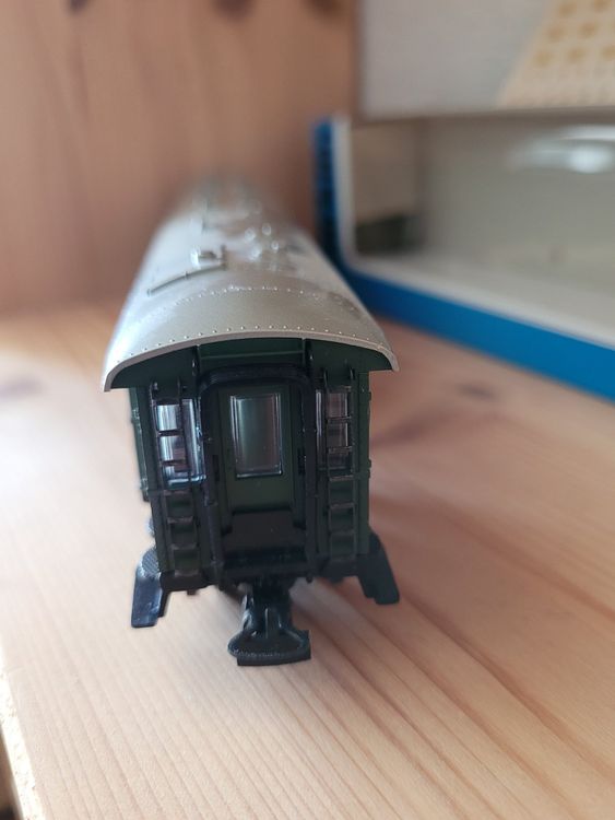 Märklin H0 4134 - Eilzug-Wagen DB grün 2. Klasse OVP (Gebraucht) in ...