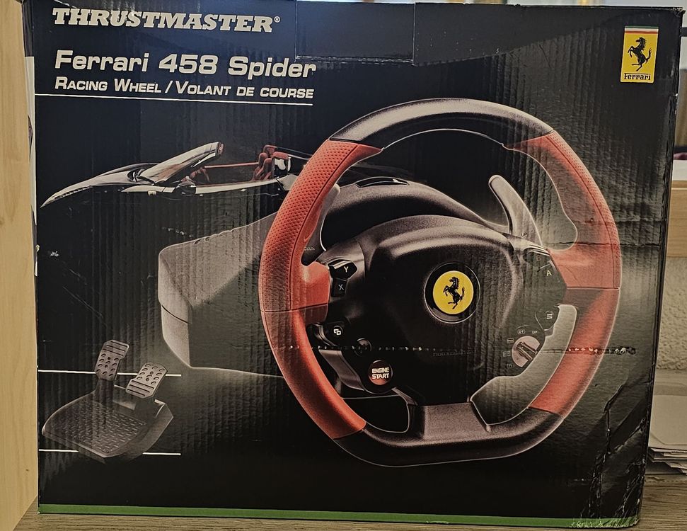 Volant de course Ferrari 458 Spider - Thrustmaster neuf (Neu (gemäss ...