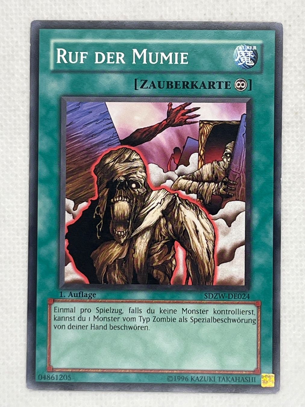 Yu-Gi-Oh! Karte: Ruf der Mumie - Selten - Top Zustand! (Gebraucht) in ...