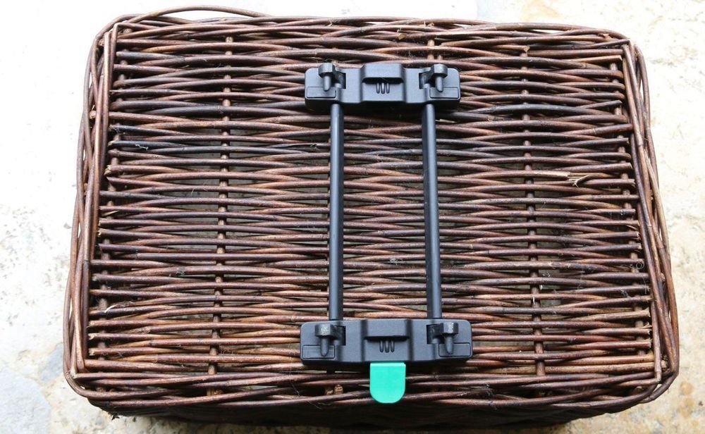 Basil Rattan Velokorb Dorset mit Racktime Adapter (Neu und ...