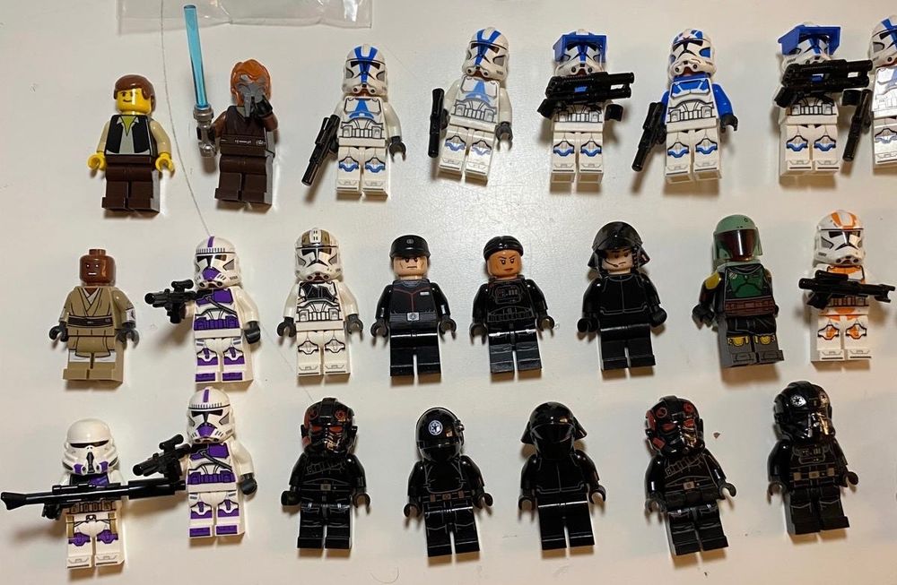 Star Wars Sammlung Lego minifiguren/ Preis ist verhandelbar (Gebraucht ...