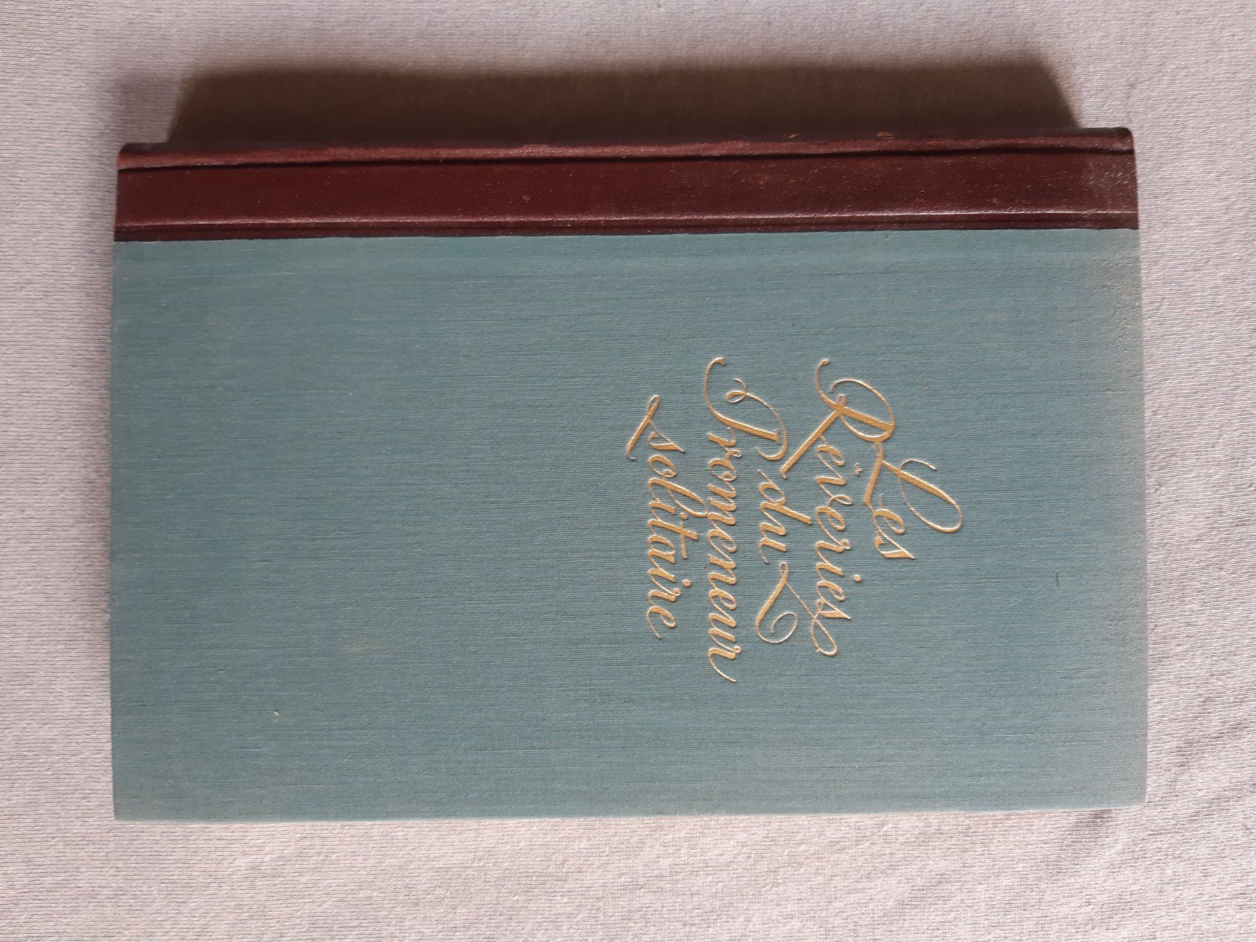 Livre : J.-J- Rousseau, rêverie du promeneur solitaire (D'occasion) à ...