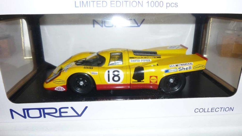 Porsche 917 K David Piper Le Mans 1970 Shell Norev 1:18 (Neu und ...