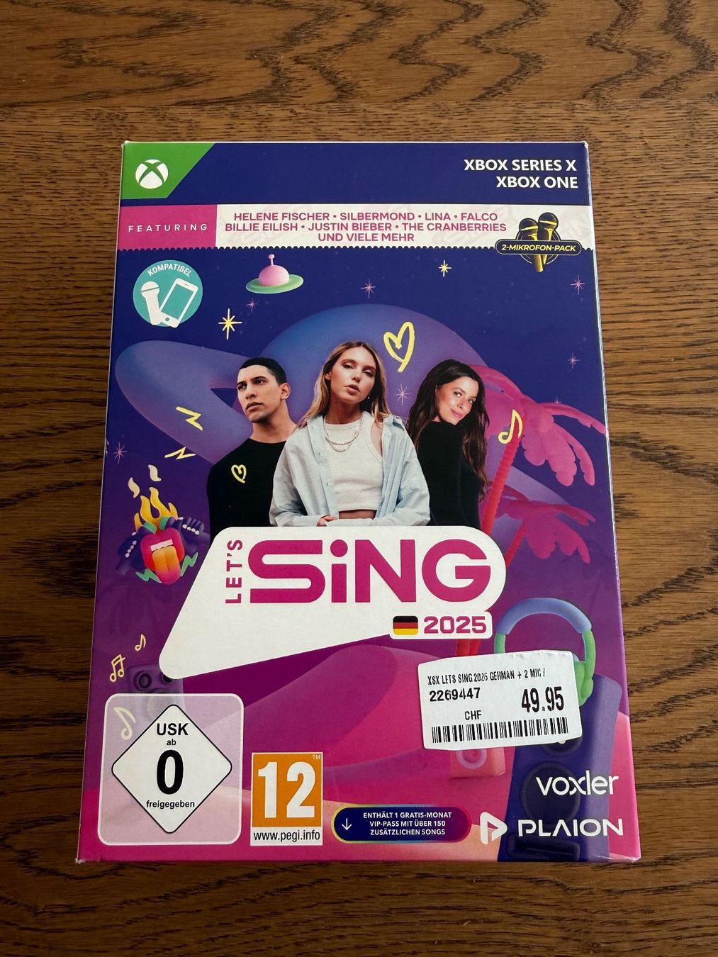Lets Sing 2025 - Xbox Series - 2 Mikrofon Pack - Neu und Ovp (Gebraucht) in Kriens für CHF 17 ...