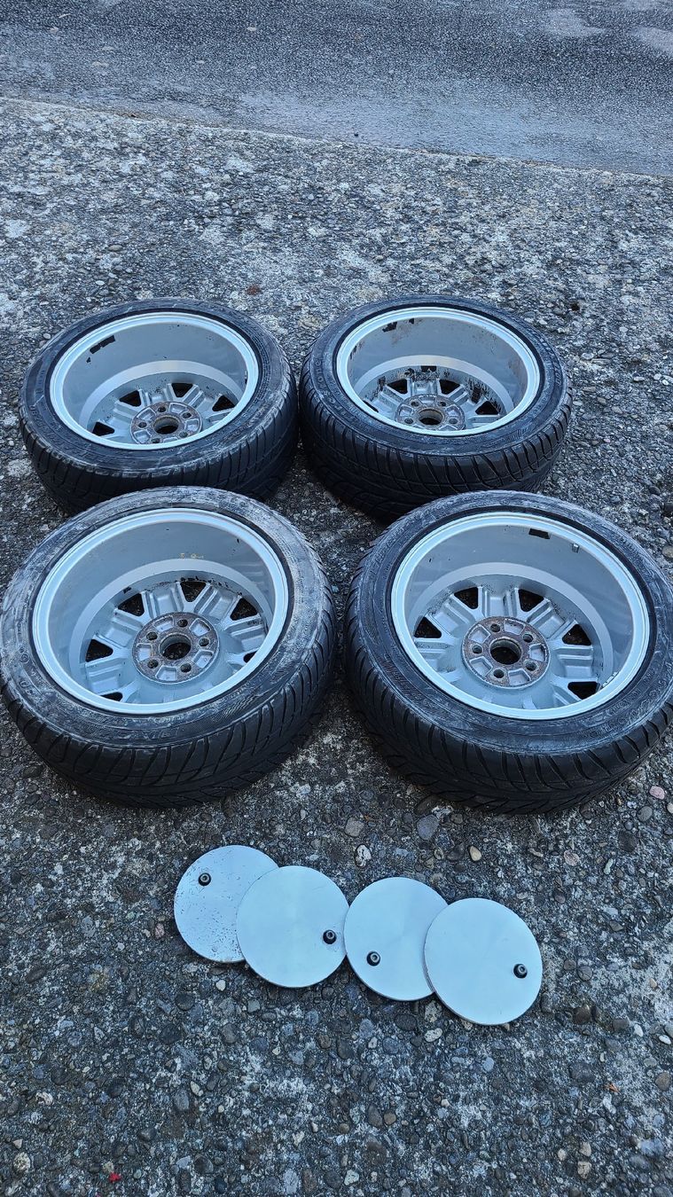 4 Atiwe Oldtimer Alufelgen, Celica Originalzubehör, 5x100 (Gebraucht ...