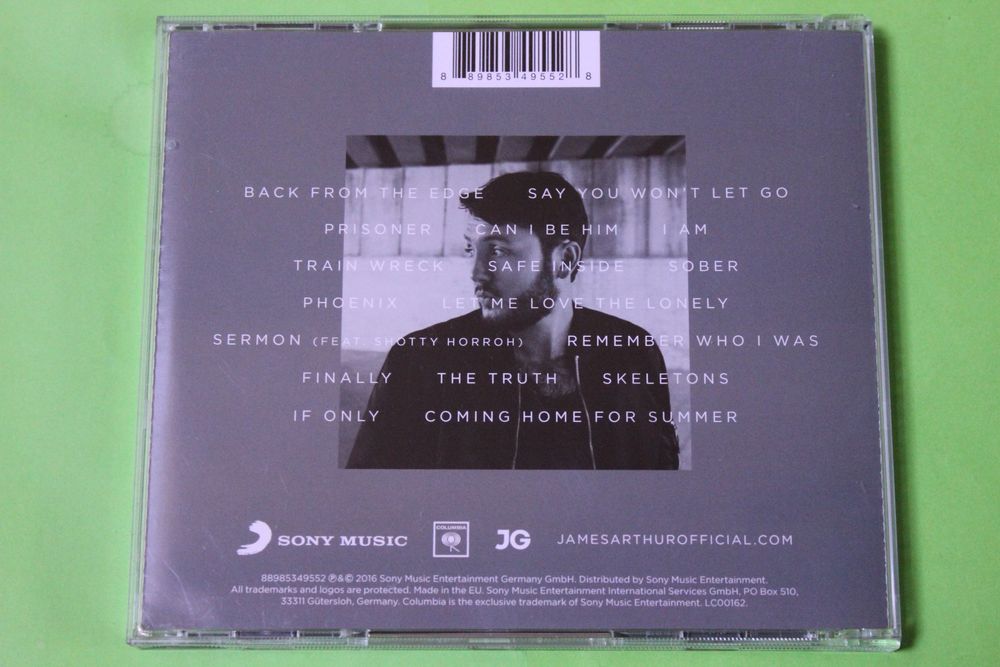 James Arthur - Back from the Edge (Deluxe Edition) CD (Gebraucht) in ...