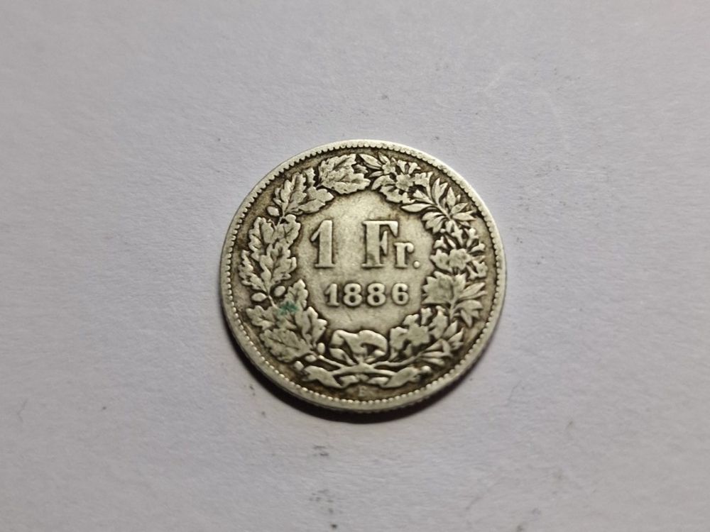 1 Fanken 1886 silber. | Kaufen auf Ricardo