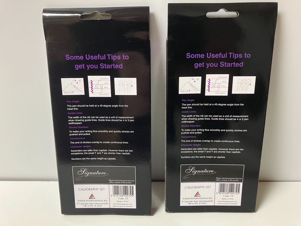 2x Calligraphy Set NEU ab 1.-Fr (Neu (gemäss Beschreibung)) in Krinau für CHF 1 – nur Abholung ...