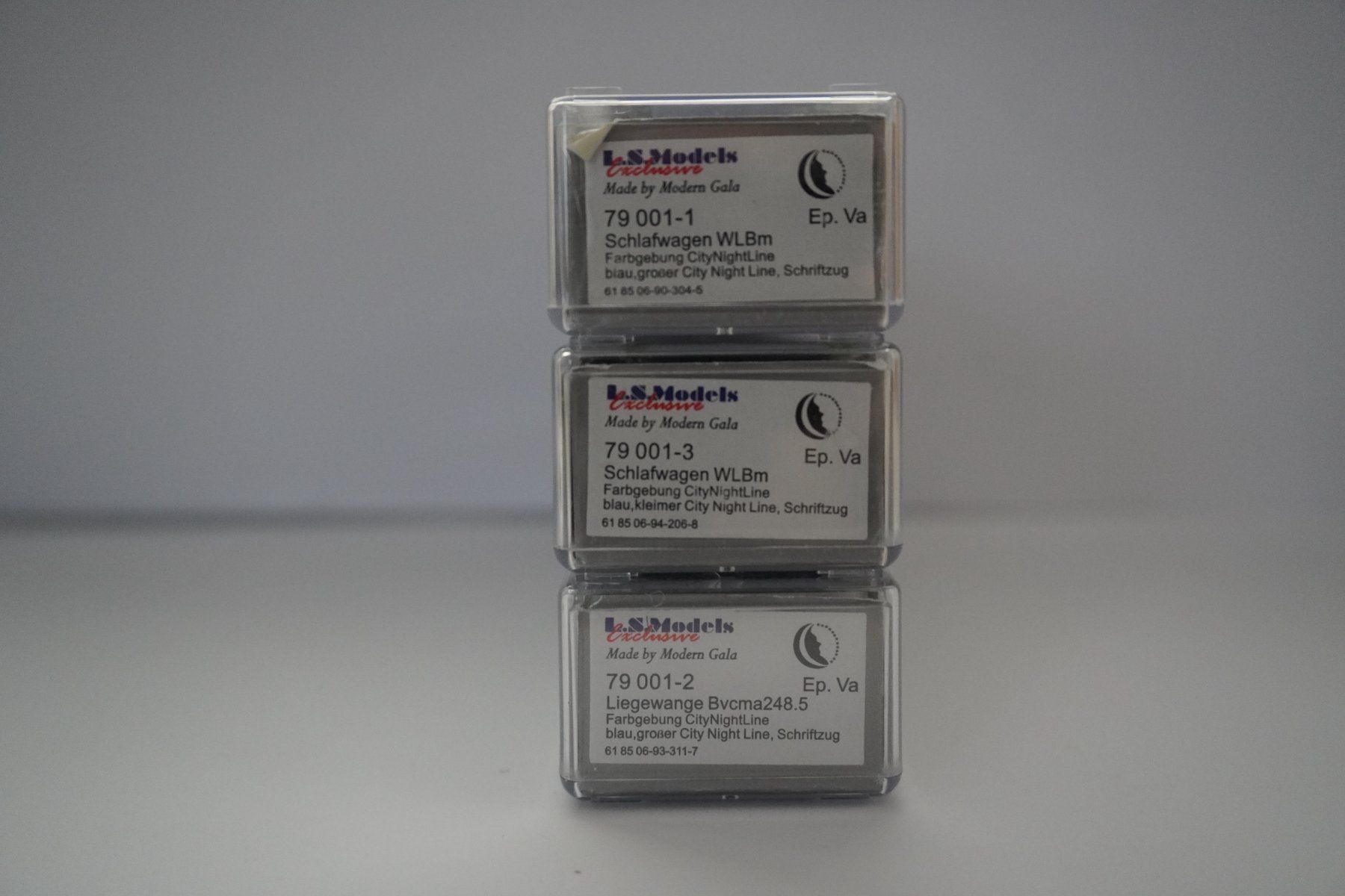 3 Stück L.S. Models CityNightLine WLABm Liegewagen Spur N (Gebraucht ...