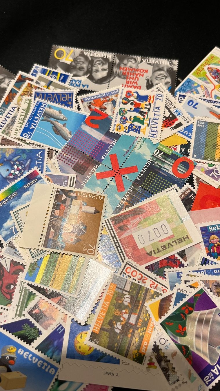 Frankatur 100 * A-Post zum B-Post Preis FW 120 Fr. (Neu und ...