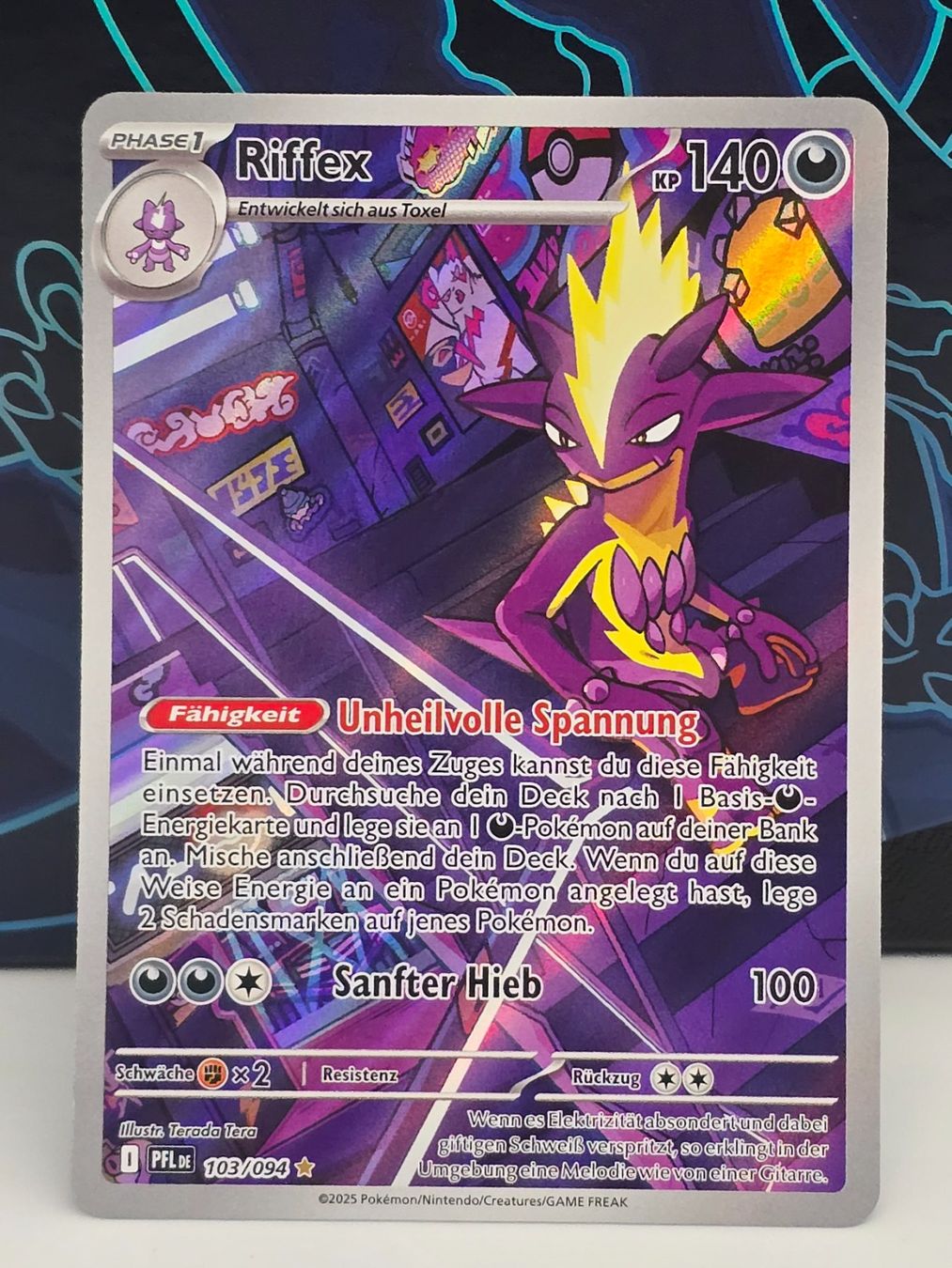 🇩🇪 Pokemon Fatale Flammen 》Riffex 103/094 (Gebraucht) in Niederbipp für ...