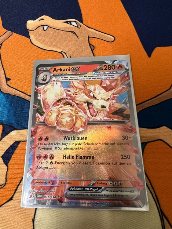 Pokemon - Arkani ex (SVI 032) - Karmesin und Purpur (Neu (gemäss ...