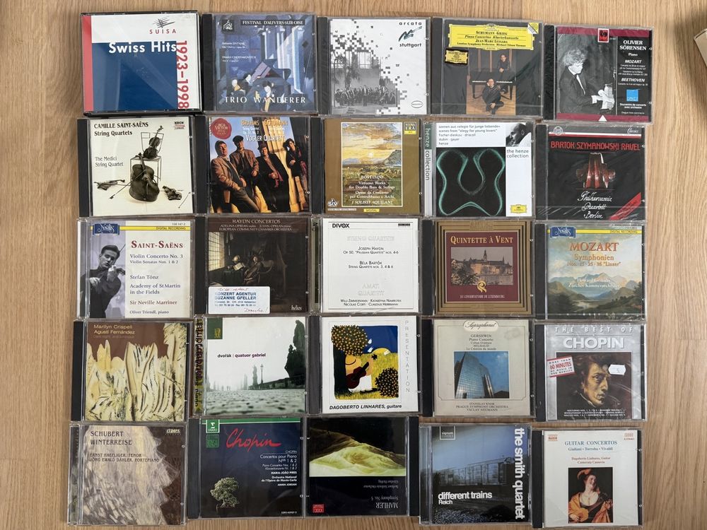 Collection de CDs de musique classique variée et unique (D'occasion) à ...