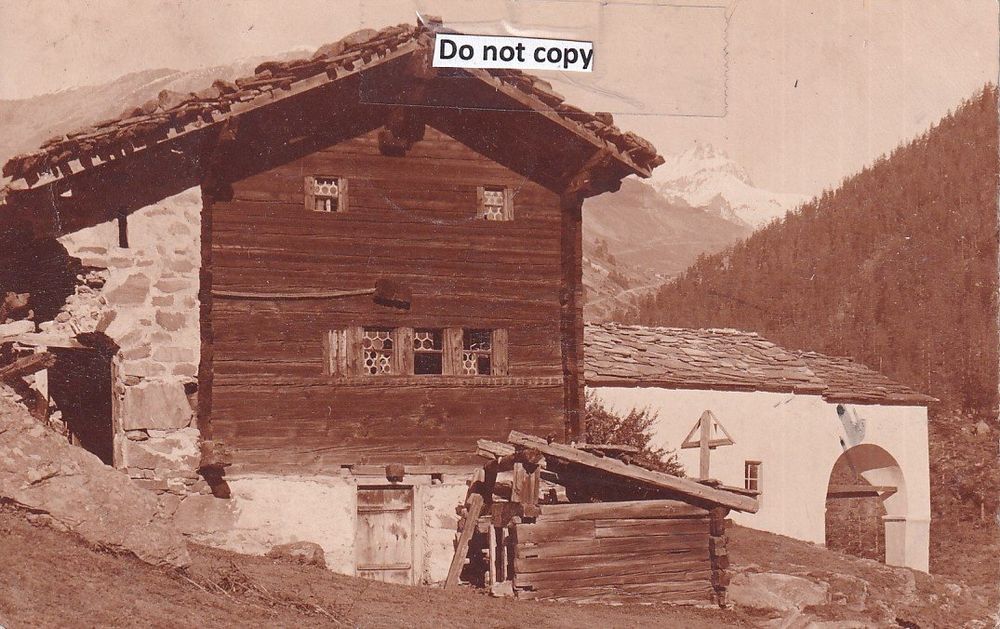 Zermatt VS - BLATTEN um 1923 (Gebraucht) in Niedergesteln für CHF 7.4 ...