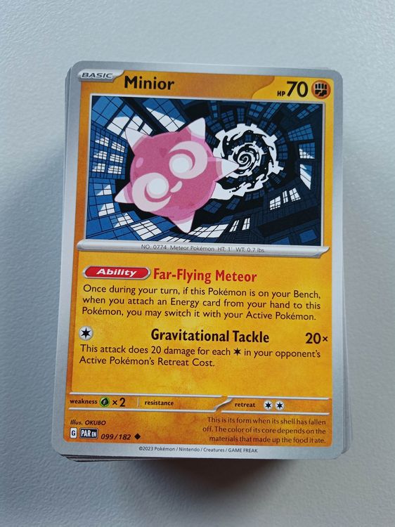 Minior - Paradox Rift Pokemon Englisch | Kaufen auf Ricardo