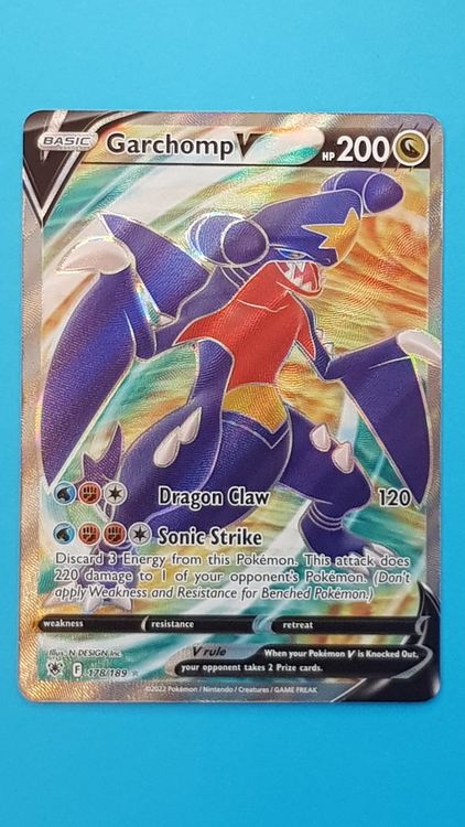 Garchomp V – Full Art – Astral Radiance - EN | Kaufen auf Ricardo