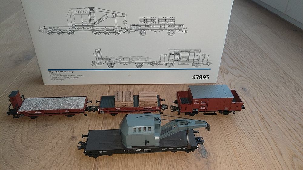 Märklin HO MODELL 47893 Wagen-set Gleisbauzug (Gebraucht) in Uster für CHF 49 – mit Lieferung ...