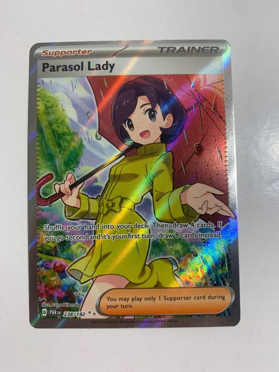 Pokemon Parasol Lady Trainer Full Art (Gebraucht) in Wettingen für CHF ...