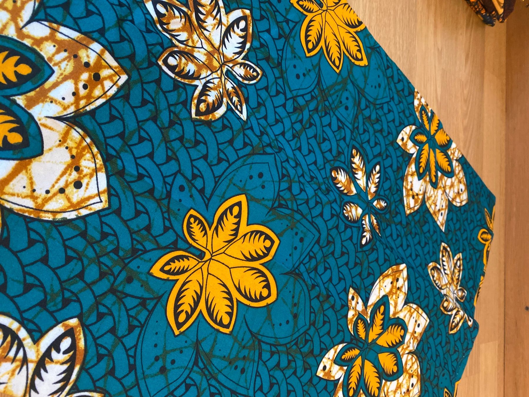 Afrikanisches Tragetuch "Leaves" Kanga Baby Neu (Neu und ...