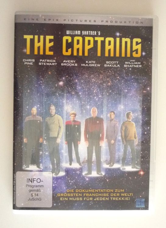 The Captains (DVD) Die Captains von Star Trek (ab 1 Fr) (Gebraucht) in ...