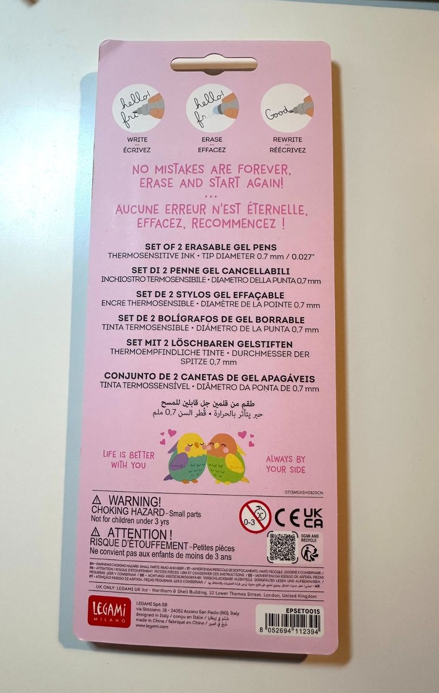 Legami St Valentin 2026 - Better Together (Neuf avec emballage d ...