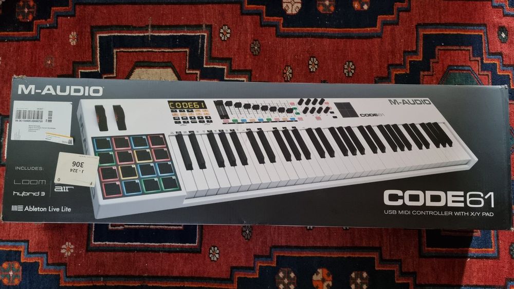 M-AUDIO CODE61 (Gebraucht) in für CHF 125 – mit Lieferung auf Ricardo ...