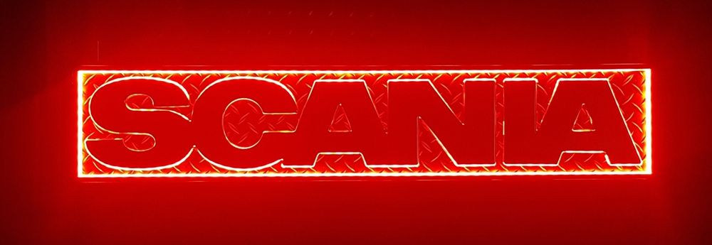 SCANIA LOGO LEDS 12V ROUGE | Kaufen auf Ricardo