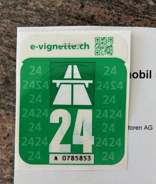 Autobahnvignette 2024 (Neu und originalverpackt) in Arisdorf für CHF 35 – mit Lieferung auf ...
