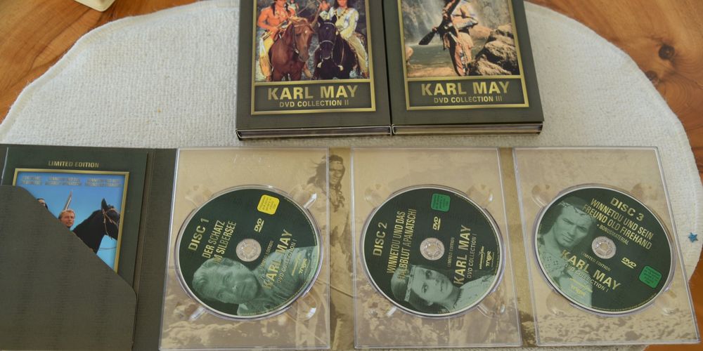 Karl May DVD-Collection (Gebraucht) in Gwatt (Thun) für CHF 15 – mit ...