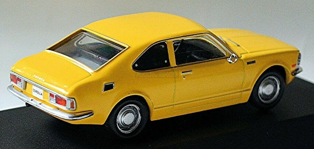 Toyota Corolla Coupé E20 1970-1974 gelb 1:43 von Atlas/IXO (Neu (gemäss ...