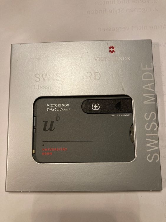 SwissCard Classic Universität Bern (Gebraucht) in Winterthur für CHF 12 ...