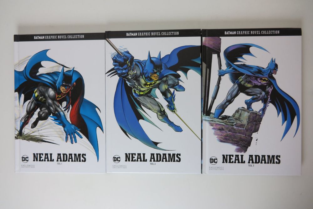 Batman Neal Adams Teil 1 - 3 Graphic Novel Collection (Neu (gemäss ...