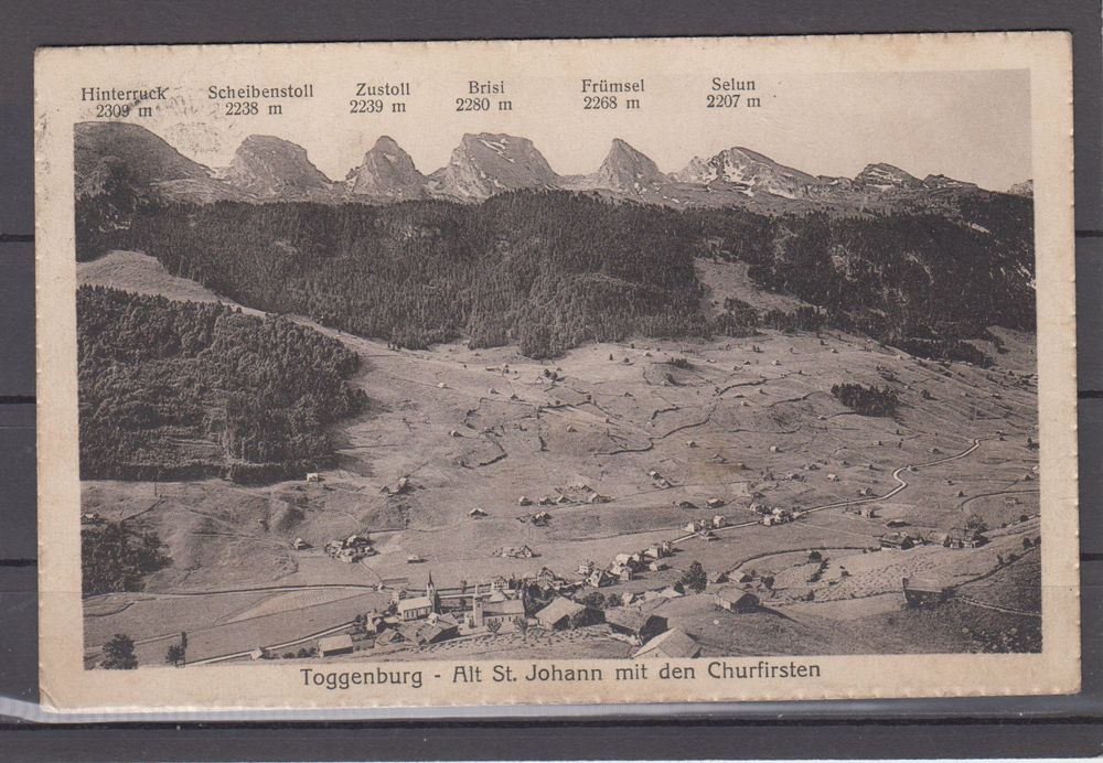 Toggenburg Alt St.JohannMit Den Churfirsten (Gebraucht) in Herrliberg für CHF 6 – mit Lieferung ...