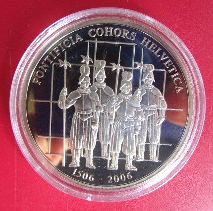 500 Jahre Schweizer Garde Vatican 2006 - PP - Neusilber (Neu und originalverpackt) in Luzern für ...