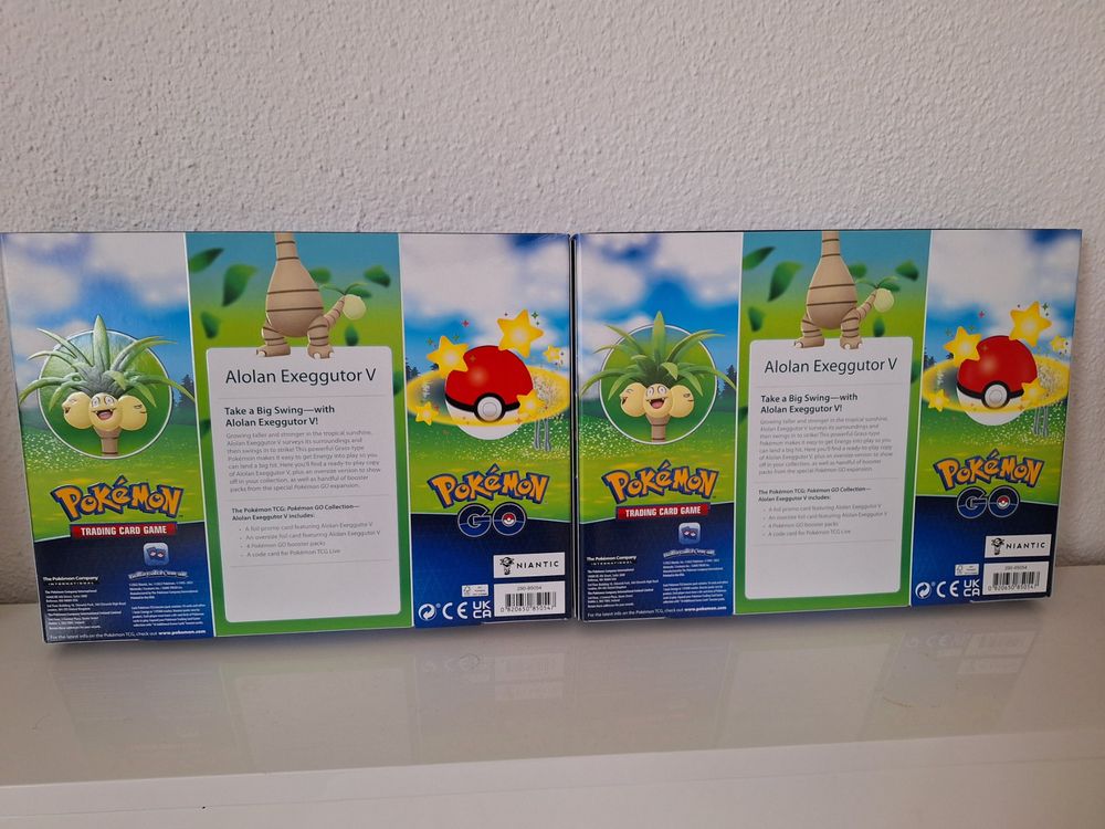 Lot de 2 coffret : Pokémon GO Alolan Exeggutor V Box EN | Kaufen auf ...