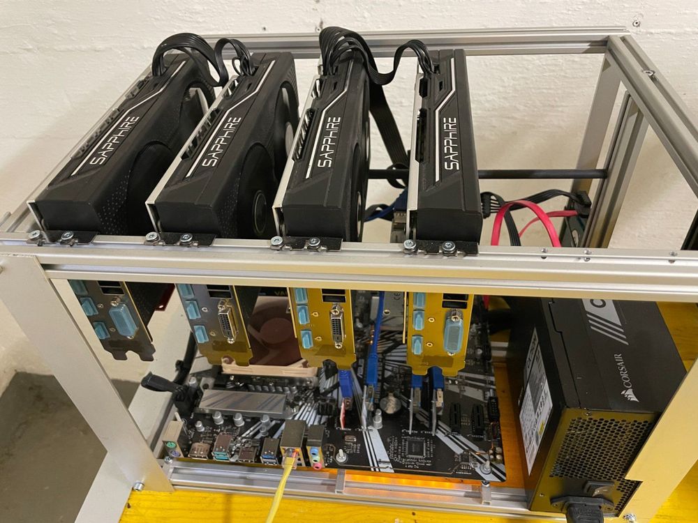 Ethereum Mining Rig's / 219 MH/s | Kaufen auf Ricardo