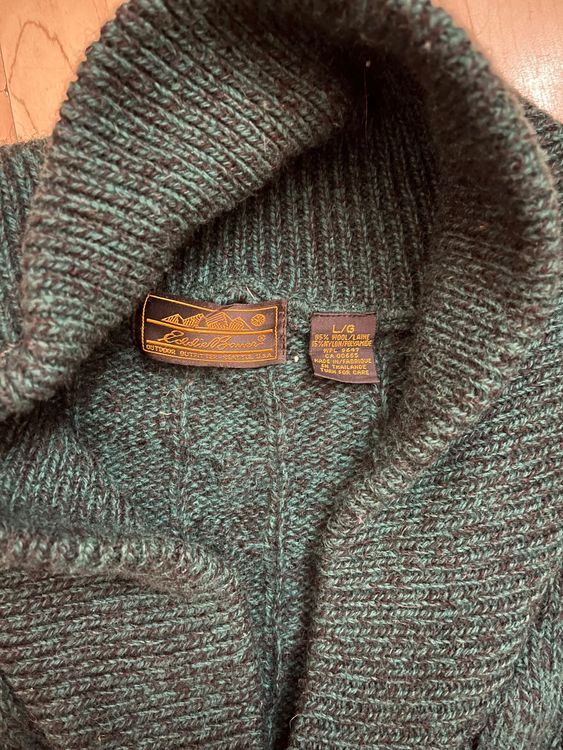 Vintage Eddie Bauer Strick Button Down (L) | Kaufen auf Ricardo