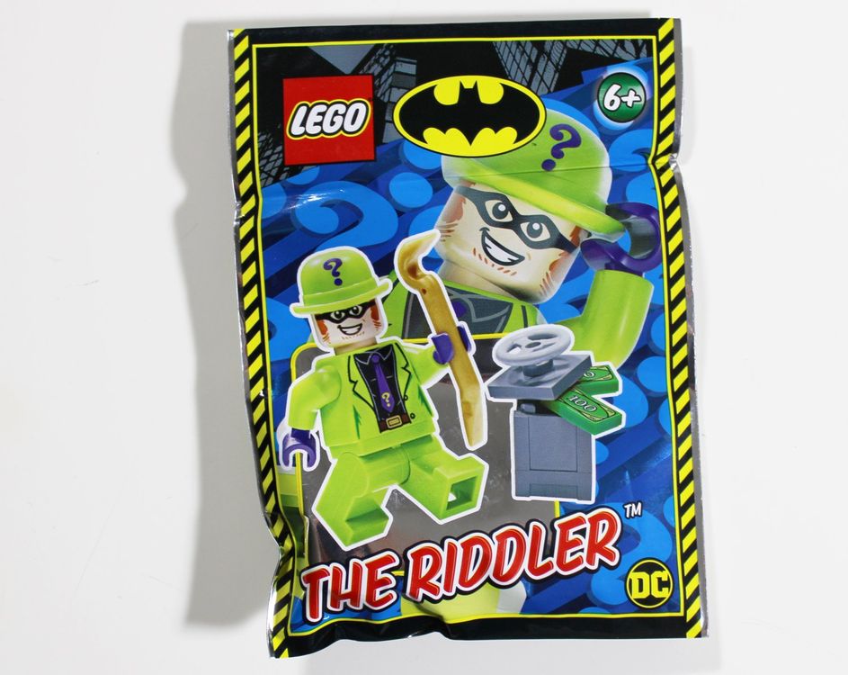 LEGO BATMAN The Riddler Minifigur 212009 Foil- Polybag OVP! (Neu und ...