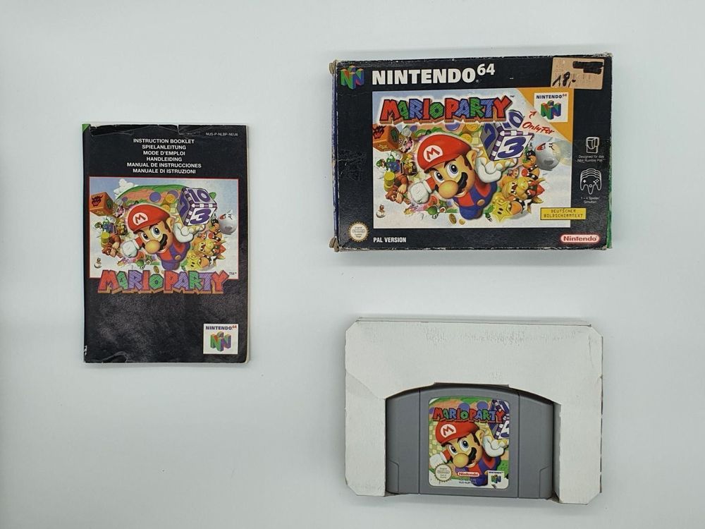 Mario Party 1 N64 in OVP | Kaufen auf Ricardo