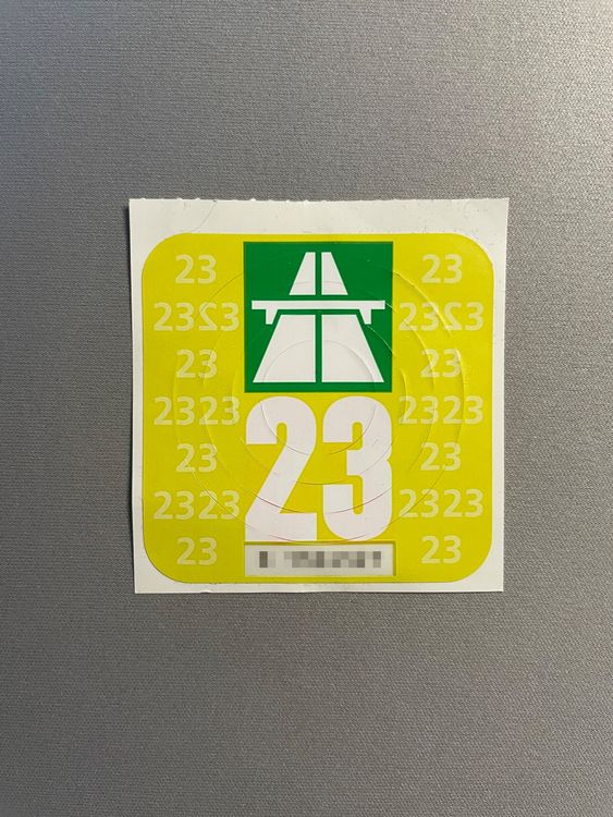Vignette autoroute 2023 - Autobahnvignette 2023 | Kaufen auf Ricardo