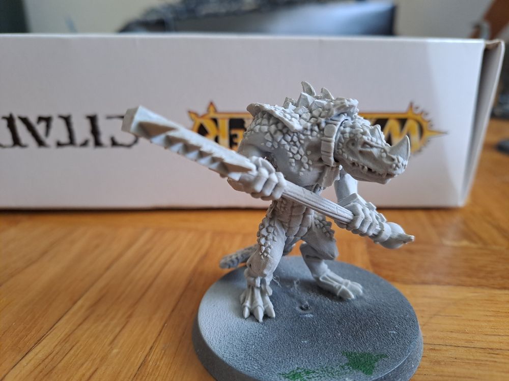 Warhammer Fantasy/Age Of Sigmar, Seraphim Finecast Kroxigor | Kaufen ...