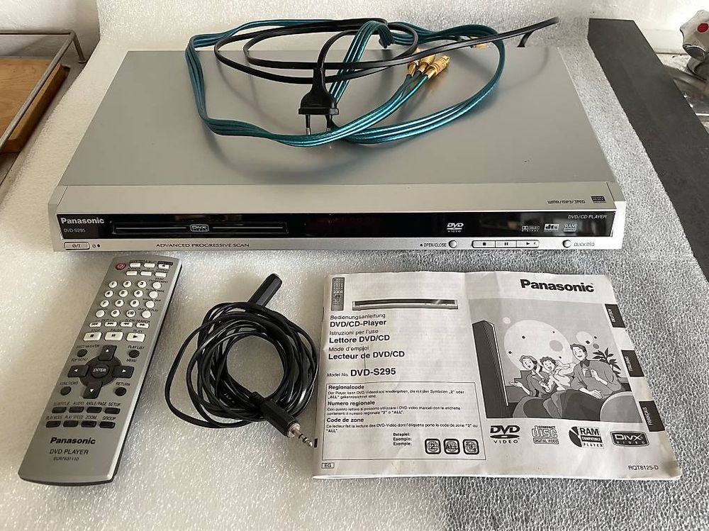 Panasonic DVD S295 (Gebraucht) in Männedorf für CHF 45 – nur Abholung auf Ricardo kaufen
