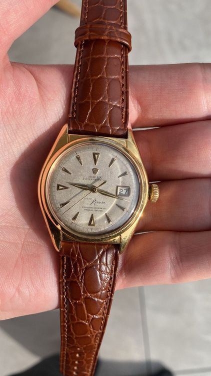Rolex 5030 - Joyeria Riviera bubble back - 18k - serviced (Gebraucht ...