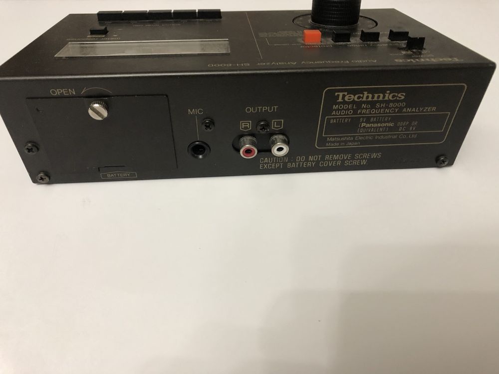 Technics SH-8000 audio frequency analyser | Kaufen auf Ricardo