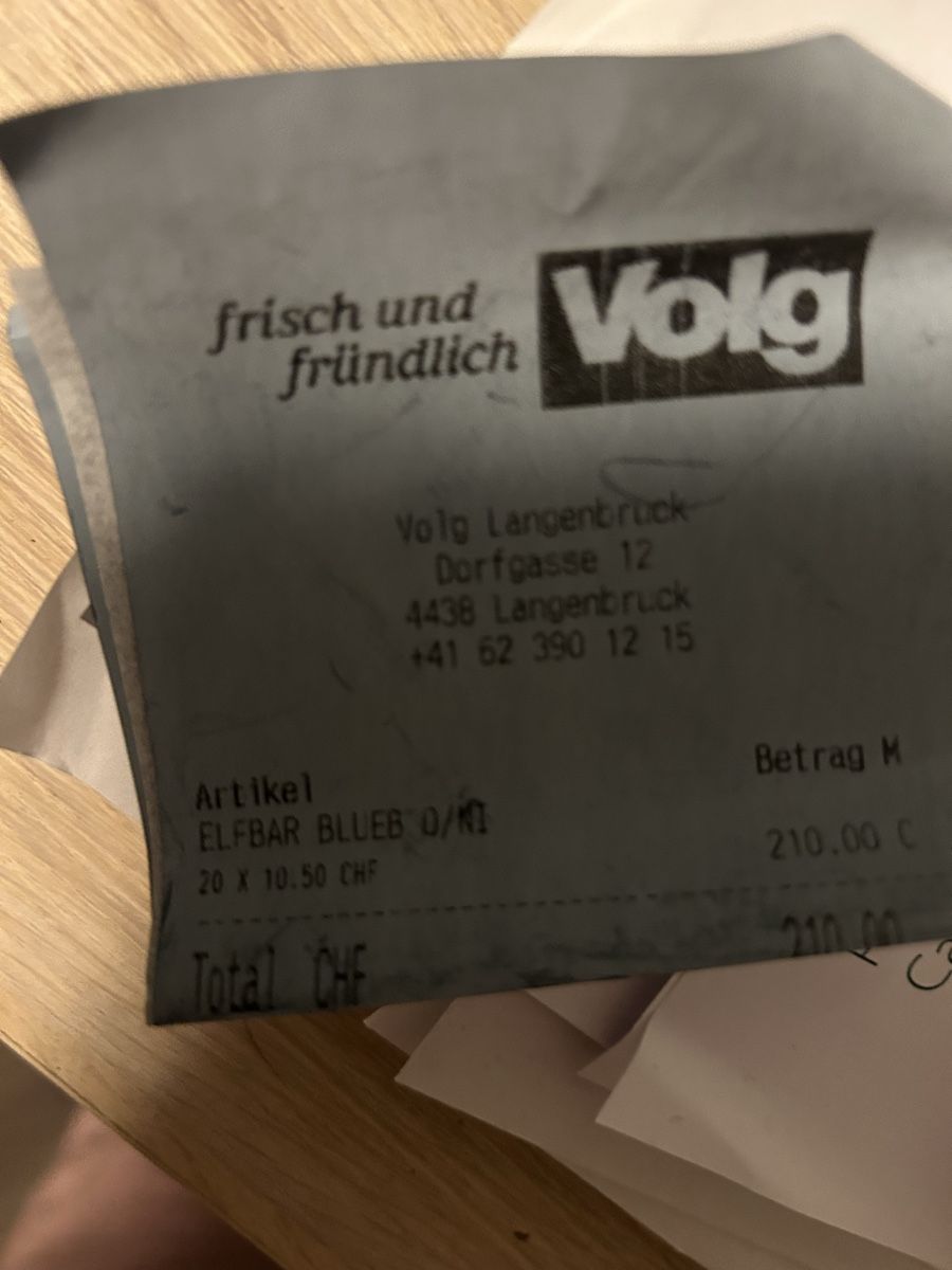 6 Pack Elbar pro ohne nikotin Nachfüller !!!! ohne dampfer (Neu und ...