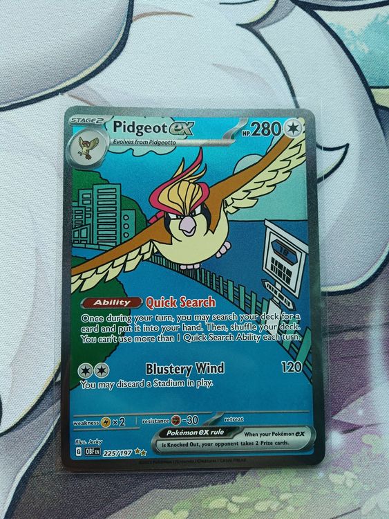 Pidgeot ex - Alternate Art Obsidian Flames Pokemon Tauboss | Kaufen auf ...