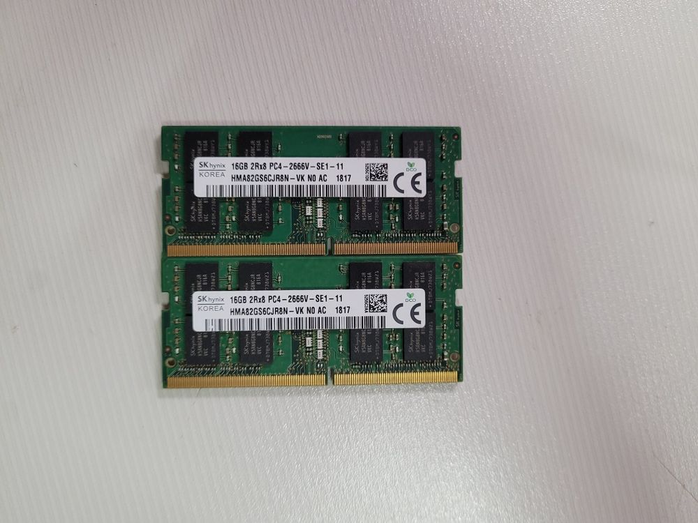 SK Hynix 32GB (2x16) PC4 2666MHZ Ram (Gebraucht) in Unterengstringen für CHF 42 – mit Lieferung ...