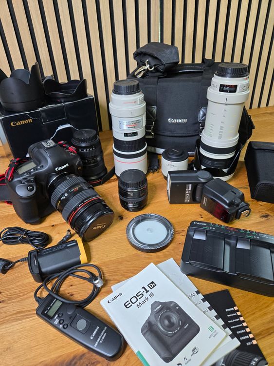 Canon Set EOS 1 DS Mark III 16 - 700mm 1:2,4 - 5,6 (Gebraucht) in ...