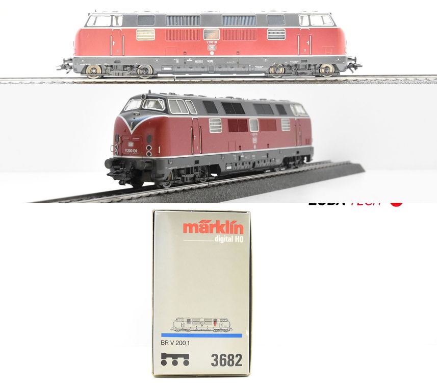Märklin 3682 Diesellok BR 221 DB H0 WS Digital mit OVP | Kaufen auf Ricardo