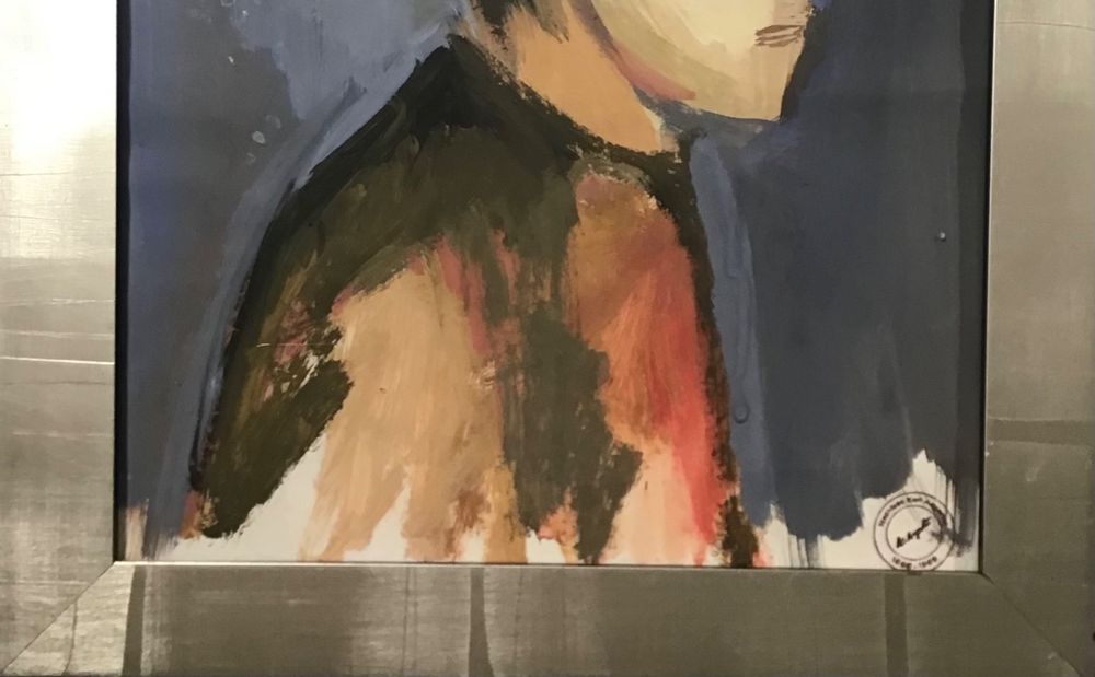 Karl AEGERTER (1888-1969) Gouache Gemälde | Kaufen auf Ricardo